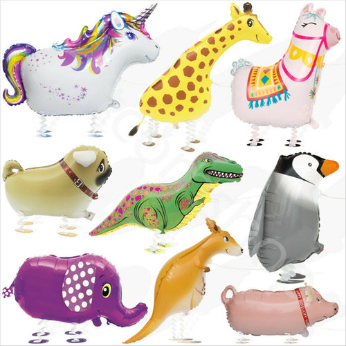 Walking Pet Animal Balloons Airwalker Foil Helium Balloon Childrens ...