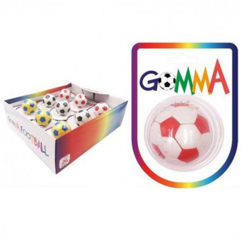 Football Eraser 1pc Assorted Colours | BemaniaPartySupplies