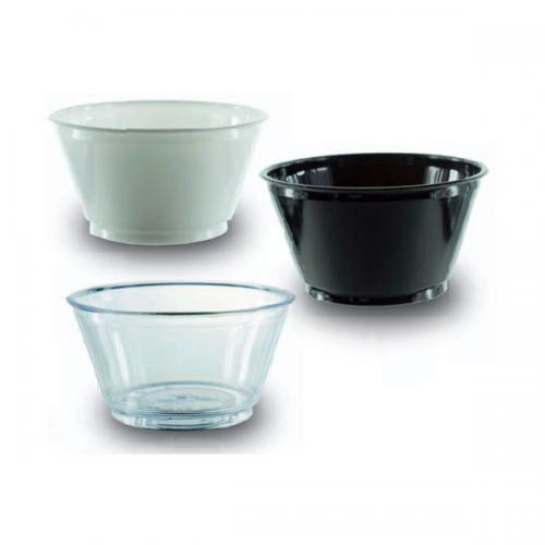 Round plastic container canape 100cc 25pcs / 1pkt | BemaniaPartySupplies