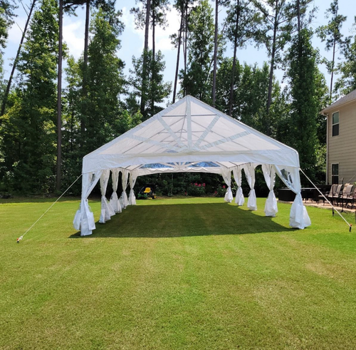 40 x 20 Canopy Wedding Tent | GlowAtlanta