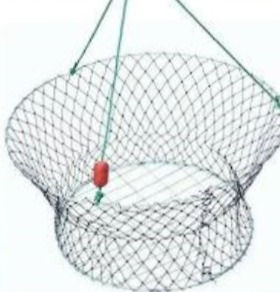 STEEL BASED CRAB NET 60CM | C&S Sporting Arms