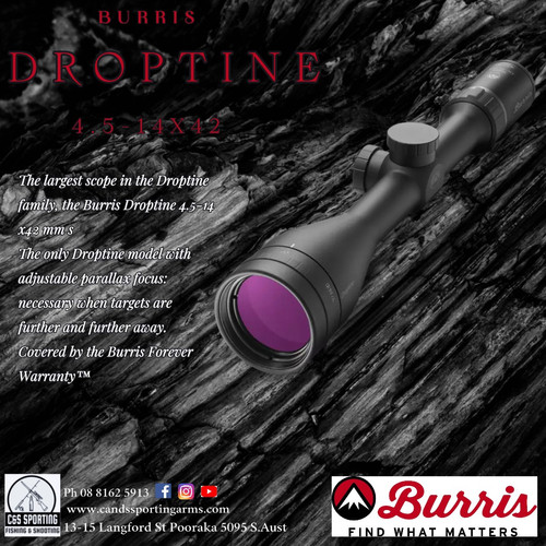 Drop tine™ Riflescope 4.5-14x42mm | C&S Sporting Arms