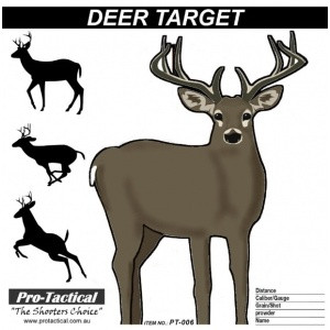 MAX-TARGET DEER PAPER TARGETS 20 PACK | C&S Sporting Arms