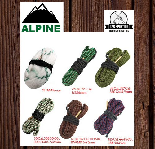 ALPINE BORE SNAKES | C&S Sporting Arms