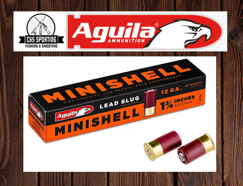 Aguila 12G Mini Shell 25g Slug Shot | C&S Sporting Arms