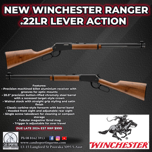 WINCHESTERS NEW RANGER LEVER ACTION .22LR ! | C&S Sporting Arms