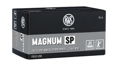 RWS 22WMR 40gr Soft Point 50 Pack | C&S Sporting Arms