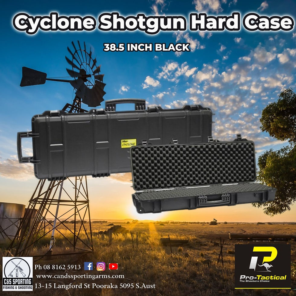 Pro-Tactical Cyclone Shotgun Hard Case 38.5in - Black | C&S Sporting Arms