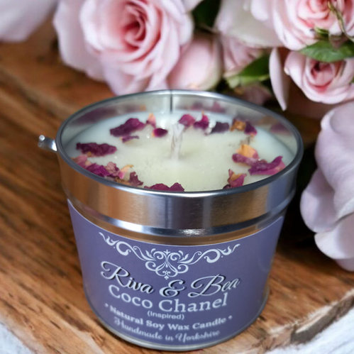 Coco Chanel Inspired Soy Wax Candle | Riva & Bea