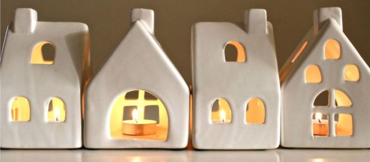 Clay Candle Houses: Pottery Making Workshop for Adults & Kids