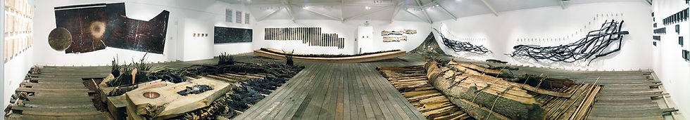 Nigel Talbot Sculpture | Installations | 21 Tudor Lane, Cardiff, UK