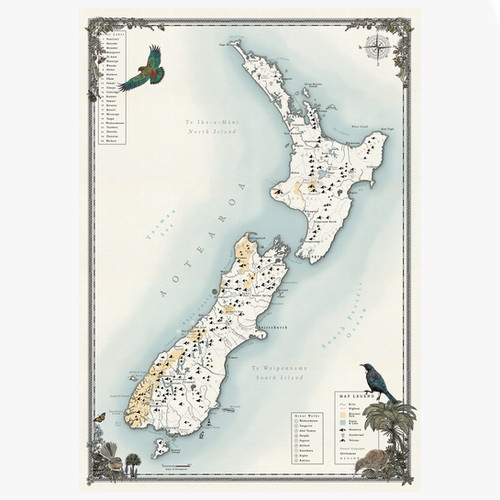 New Zealand | Lást Maps