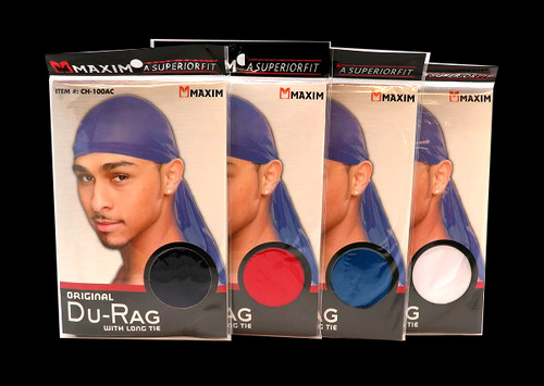 Du Rag with Long Tie - Mixed Colors | GL TRADING