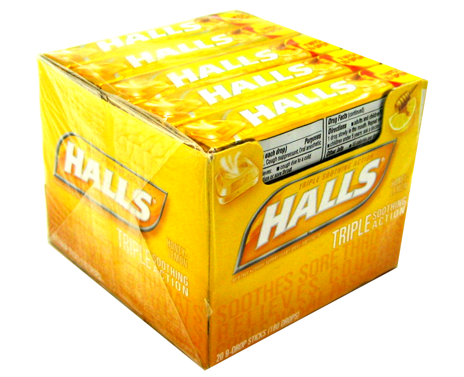 Halls - Honey Lemon | GL TRADING