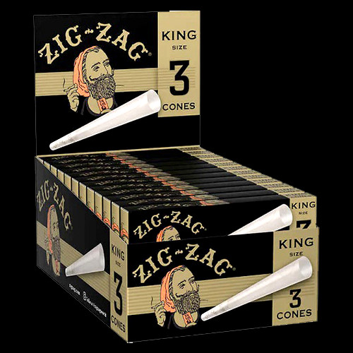 ZigZag King Size Cones | GL TRADING