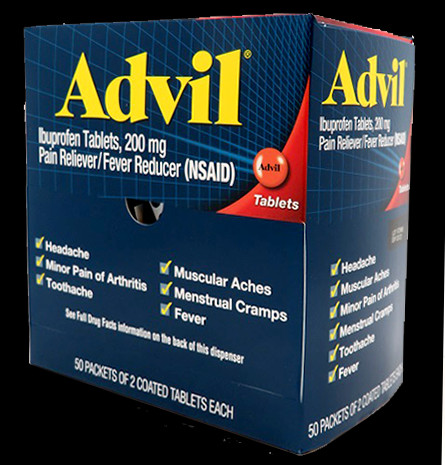 Advil - 50ct Dispenser | GL TRADING