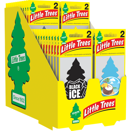 Little Tree Display - Counter Display Trees 2 Pack - Assorted - 48ct ...