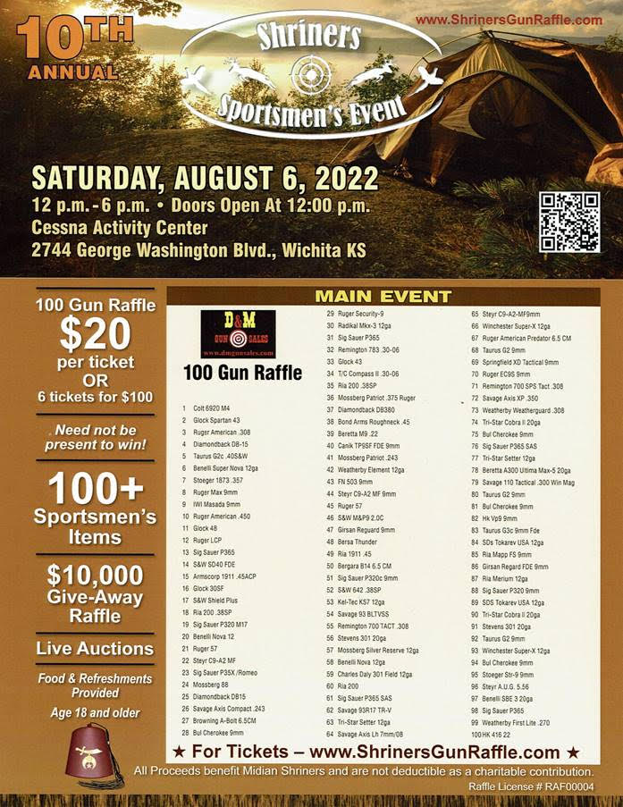 10th Annual Shriner Sportsman's Event | Midian Shriners