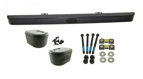 DEFENDER FRONT BUMPER + END CAP + KIT INC SCREWS | British Spares