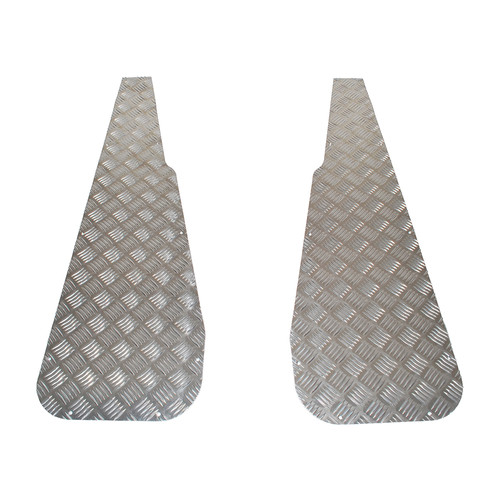 SERIES NATURAL ALUMINIUM FINISH WING TOP - PAIR | British Spares