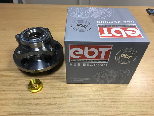 TDV6 FRONT HUB WHEEL BEARING ASSEMBLY EU MADE LR014147&NUT | British Spares