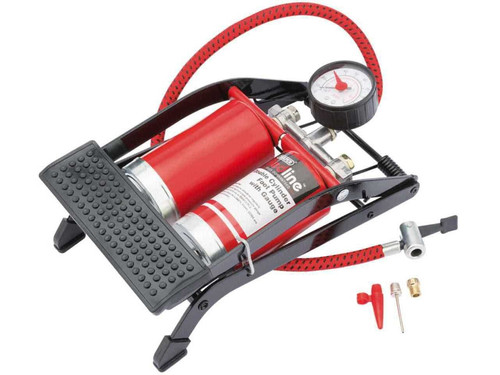 Draper Redline 68473 Double Cylinder Foot Pump | British Spares