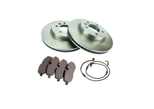 LAND ROVER DISCOVERY 3/4 TDV6 FRONT BRAKE DISCS & PAD KIT INCLUDING ...