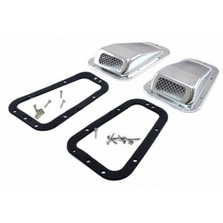 DEFENDER 90/110 STAINLESS STEEL BONNET VENT KIT | British Spares