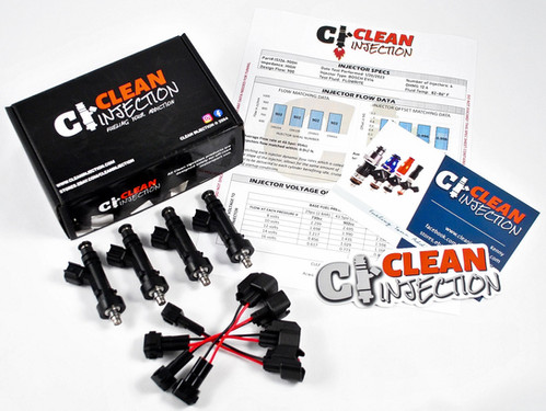 BOSCH 650cc Honda Civic Acura Integra Fuel Injectors OBD2 B D H F ...