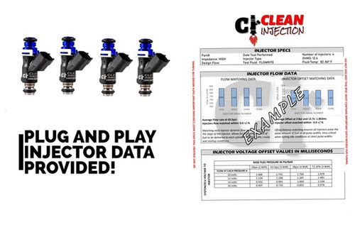 Dodge Neon srt4 caliber turbo 1000cc Fuel Injectors mopar e85 2.4L ...