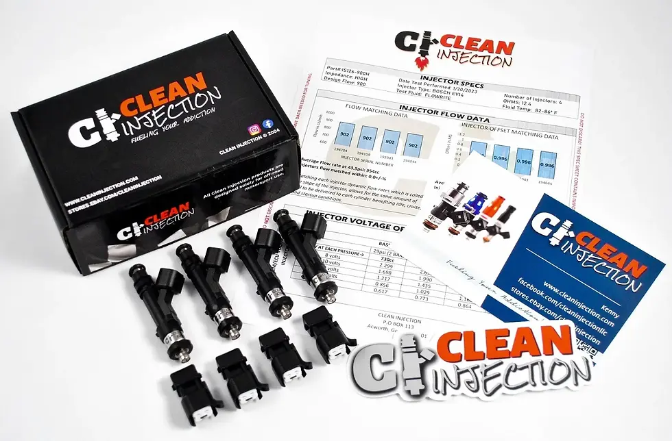 650cc BOSCH ev14 Fuel injectors 4G63 DSM Mitsubishi EVO 1-9 Eclipse ...