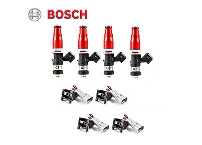 4pcs 1500cc BOSCH ev1 Fuel injectors 60mm length with 11mm inlet orings ...