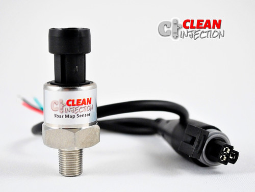 3 bar Stainless steel MAP sensor boost Pressure Sensor pigtail ...