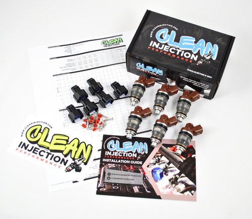 800cc Side-Feed Fuel Injectors for toyota Supra 2JZ 1JZ 1J 2J 2jzgte ...