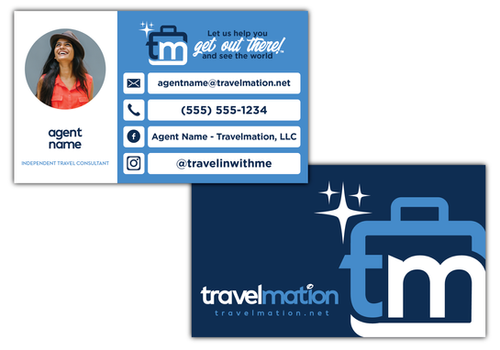 Standard Photo Business Cards | Travelmation Store