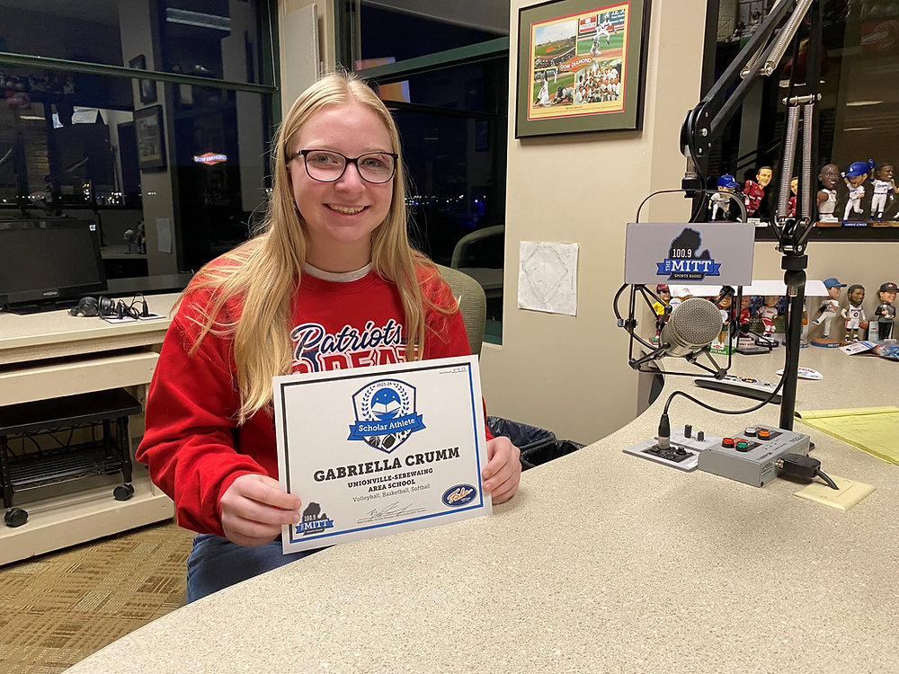 Gabriella Crumm is the October Scholar Athlete of the Month