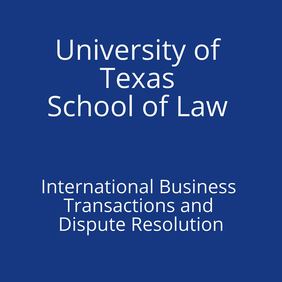 Int.'l Bus. Trans. & Dis. Res. | Gunner Outlines