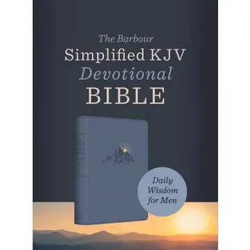 Simplified KJV Devotional Bible For Men | Salty TXK