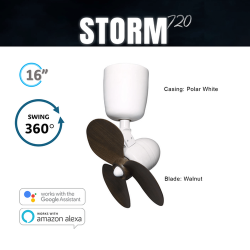 STORM 360 Corner Fan (WH) | Home First