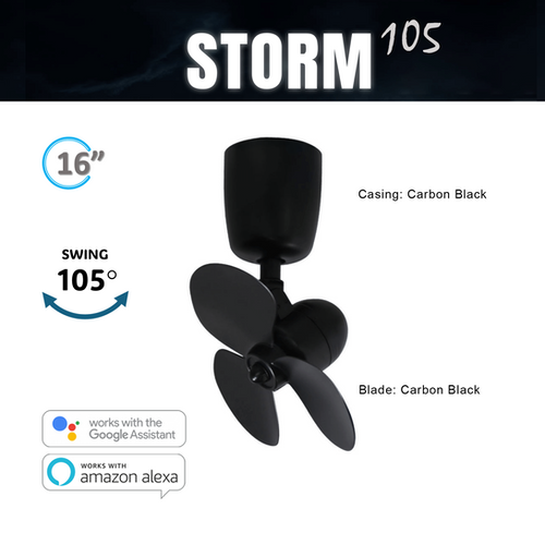 STORM 105 Corner Fan (BK) | Home First