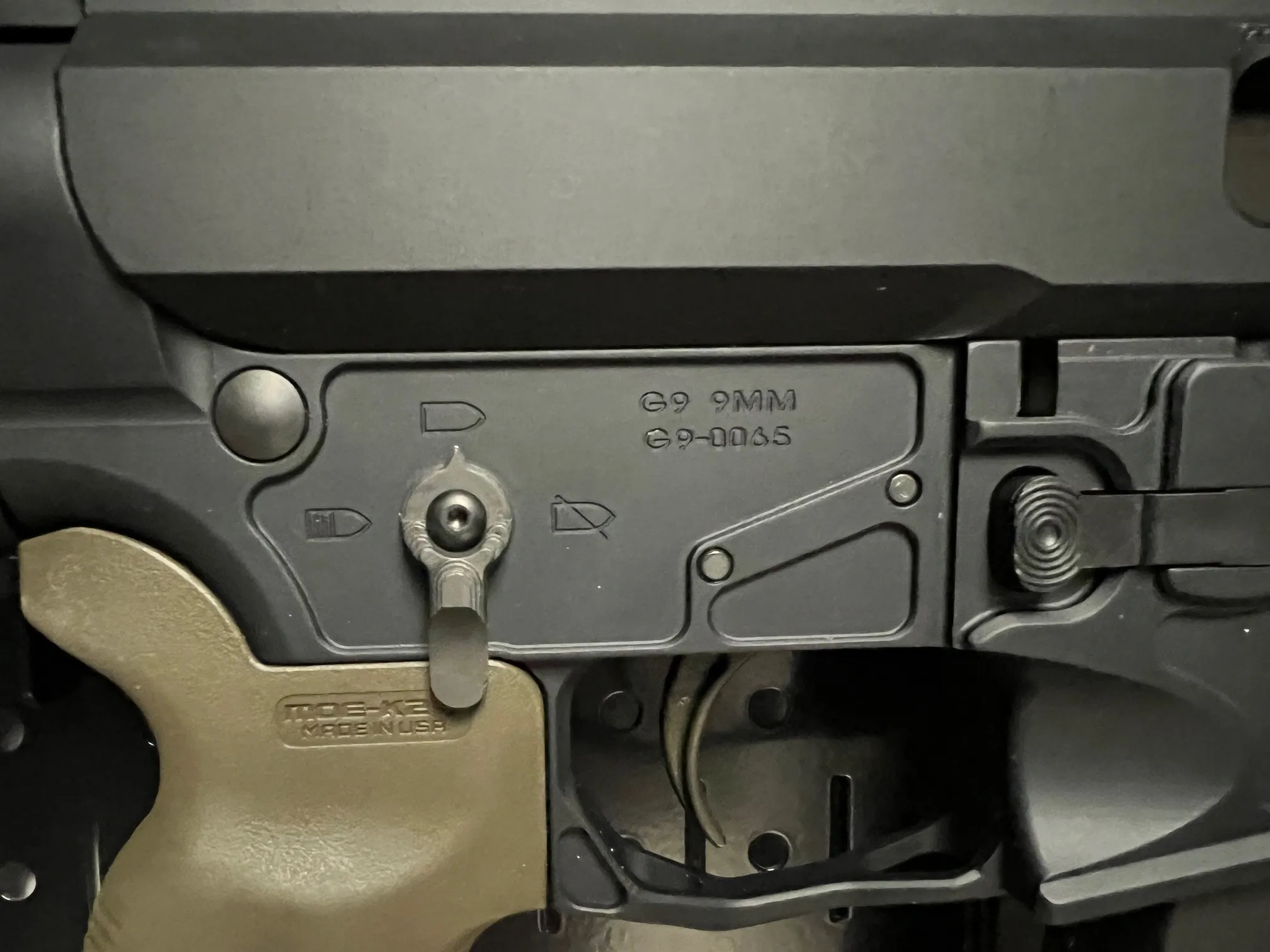 PISTOL MODEL G9 BUFFERLESS 9mm 7.5 – SIBIAN ARMORY | SIBIAN USA