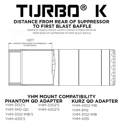 TURBO K WITH YHM-4302-28A | SIBIAN USA