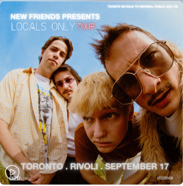 New Friends w/ The High Loves & Dawson Gamble | Rivoli Toronto