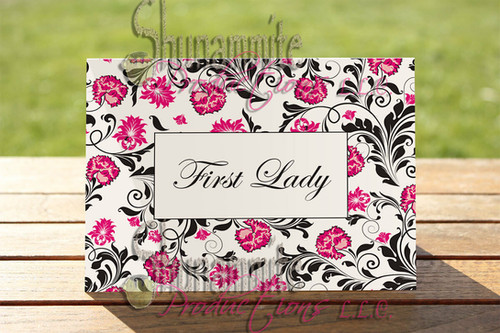 First Lady Card (Blank Inside) - Personalized | Mysite 1