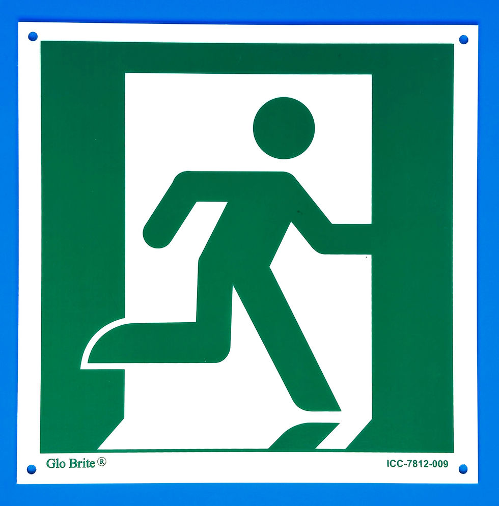 Running Man Signs | Suma Industries
