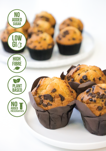 allo No Added Sugar Chocolate Chip Muffin (12 large pieces) | Alchemy ...