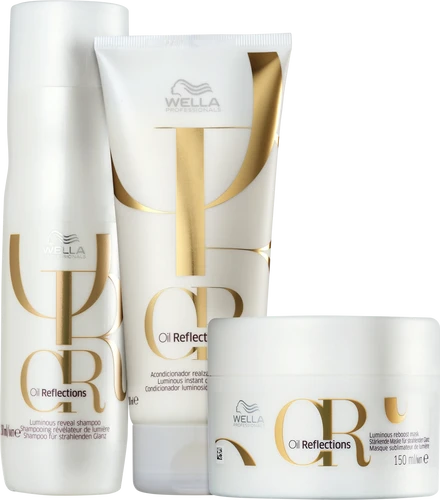 Kit Wella Professionals Oil Reflections Tratamento (3 Produtos) | salao ...