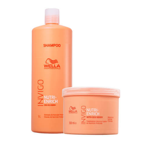 Kit Enrich Profissional (Shampoo + Mascara) - Wella | salao-nanda