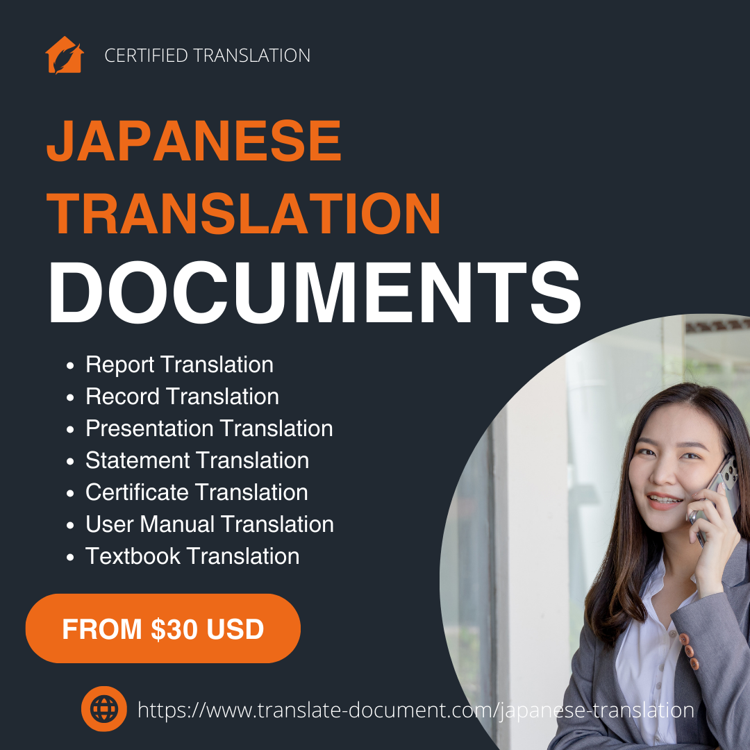 English to Japanese Document Translation | GLS