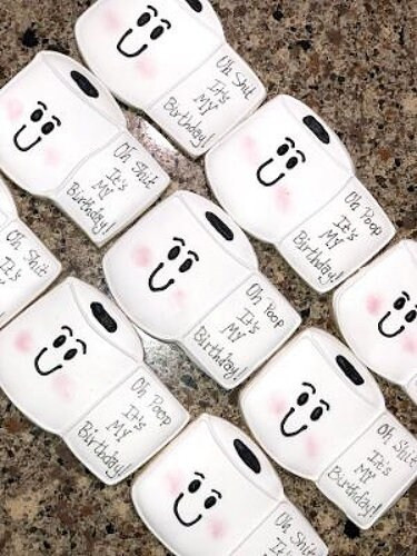 Custom Sugar Cookies / Toilet Paper Cookies | My Vxw Site 1wnskf